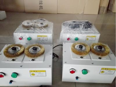 China Reversing Shielded 1 - 25mm Diameter Electric Wire Brush Machine for sale
