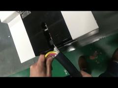 Big Size OD 10mm Wire Stripping Machine Semi Automatic Pneumatic Cores Peeling