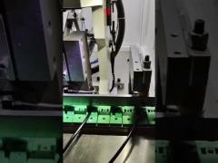 3 Pin Plug Crimping Machine 900 - 1200pcs/Hr For Power Cord Making