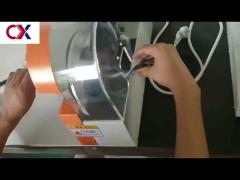CX-303 Semi Automatic Rubberized Fabric / Tape Wrapping Machine And Winding