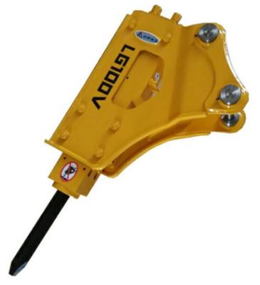 중국 파기 파기 3200mm 수압 망치 발굴기 더 긴 펌프 스트로크 판매용