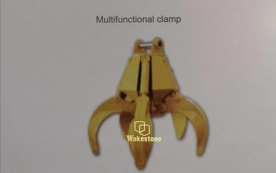 China Hydraulic Log Grapple Construction Excavator Rotating Log Grab hydraulic grab Lotus grab for sale