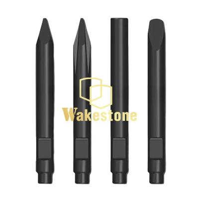 China 42CrMo V-shaped wedge hydraulic breaker chisel for tracked excavators for sale