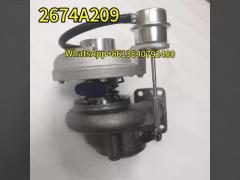 2674A209 Turbocompressor voor 1104C-44T-motor