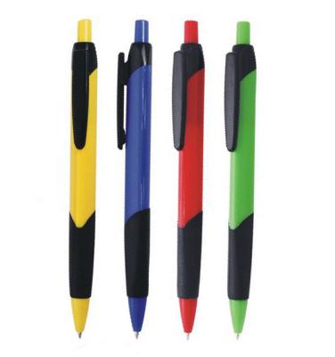 China advertising plastic gift ballpoint pen, triangular promo logo printed ball pen for sale