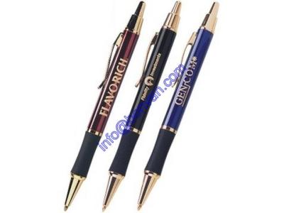 China gift logo wholesale promotional metal ballpoint pen,customized twist metal pen for sale