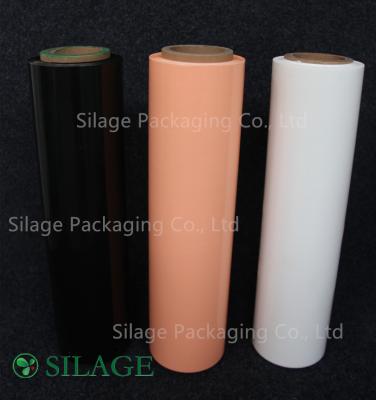 China Blown Black Color Bale Wrapping Film 750mm for Ireland/UK for sale