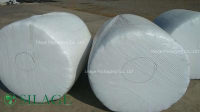 China White Color 750mm*25um Blown Silage Film for Hungary for sale