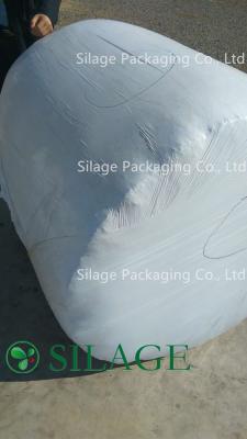China White Color 750mm*25um Blown Silage Wrap Film for Hungary for sale