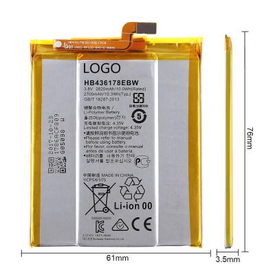 Cina la sostituzione Huawei della batteria del telefono cellulare di 2620mAh Huawei accoppia la batteria HB436178EBW 2620mAh di S in vendita