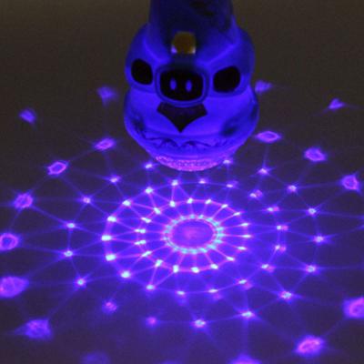 China Customized Toy Light Flashing Projection Wireless Microphone Torch Shape Cute Glow Toy for sale
