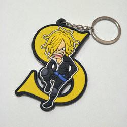 Cina Keychain Anime personalizzato Accessori per ciondolo in PVC Cartoon Key Ring fare Keychain giocattolo in vendita