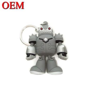 China OEM Logo Soft PVC 3D Keychain Custom Animal Keychain Figure own design Key Chains for sale
