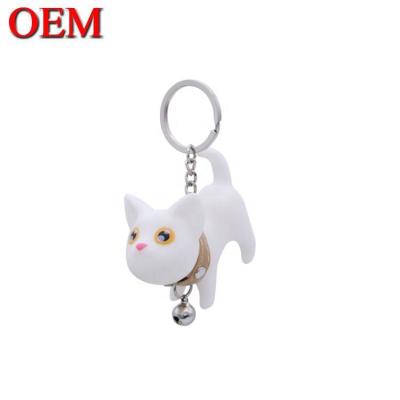 China OEM Logo Soft PVC 3D Keychain Custom Animal Keychain Figure own design Key Chains for sale