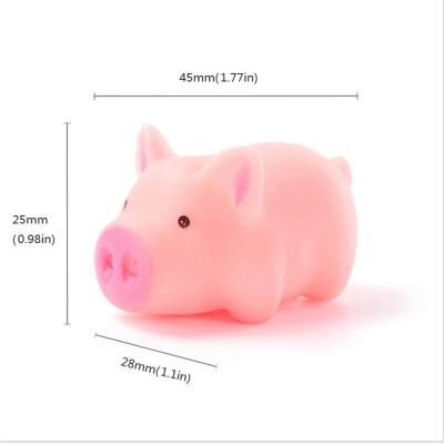 China OEM custom Cute Squeeze Squeaky Chew Interactive Games Training Funny Soft Rubber Mini Toy for sale