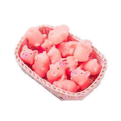 China OEM custom Cute Squeeze Squeaky Chew Interactive Games Training Funny Soft Rubber Mini Toy for sale