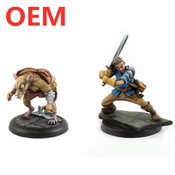 China personalized plastic pieces miniatures game for sale