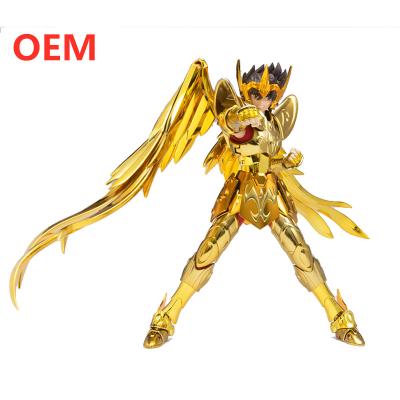 China Change face sculpture mini Glod Saint Seiya Action Toys Figures for sale