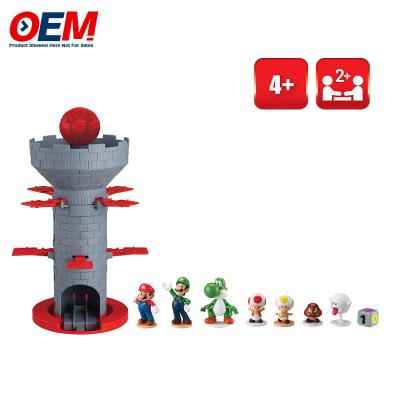 China Games Teeth Super Mario Piranha Plant Escape Made Tabletop Action Game for Ages 4+ with 2 Collectible Super Mario Action Figures for sale
