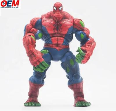 Fabrica personalizzazione bella per adulti mobili collezione figura modello eroe ragno pvc figure d'azione giocattolo