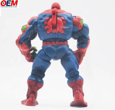 中国 工場のカスタム 素敵な成人向け移動型コレクションのフィギュアモデル スパイダーヒーロー PVCアクションフィギュア 玩具 販売のため