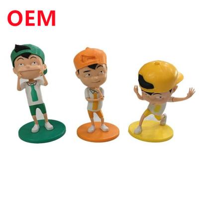 中国 Custom Factory Professional Customized Exquisite 3d Pvc Toys Placed Collection Anime Characters 販売のため
