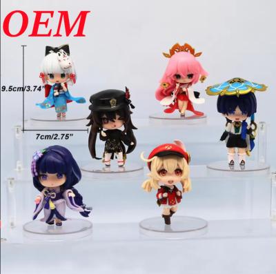 Cina Bambini Regalo E Decorazione Colorato Personalizzato Figure Anime Giocattoli Modelle di Cartoni animati Figure d'Azione in vendita