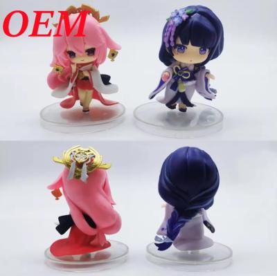 Cina Bambini Regalo E Decorazione Colorato Personalizzato Figure Anime Giocattoli Modelle di Cartoni animati Figure d'Azione in vendita