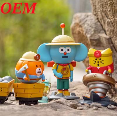 Cina Giocattoli di plastica di cartoni animati Giocattoli di animali di PVC per bambini regalo in vendita