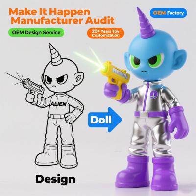 中国 プロのOEM パーソナライズされたPVCおもちゃ 20年の経験 サイズと映画&TVテーマをカスタマイズ 販売のため