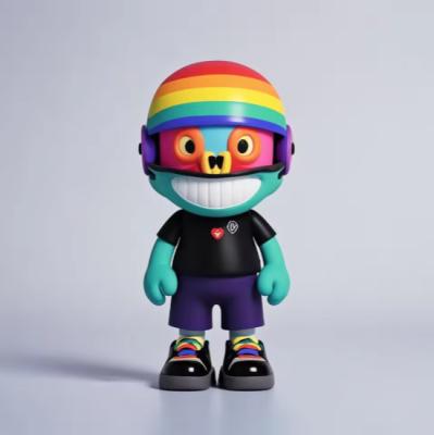 China Custom PVC Vinyl Figure with 3D Sculpted Design Premium Soft PVC and Blind Box Packaging for sale