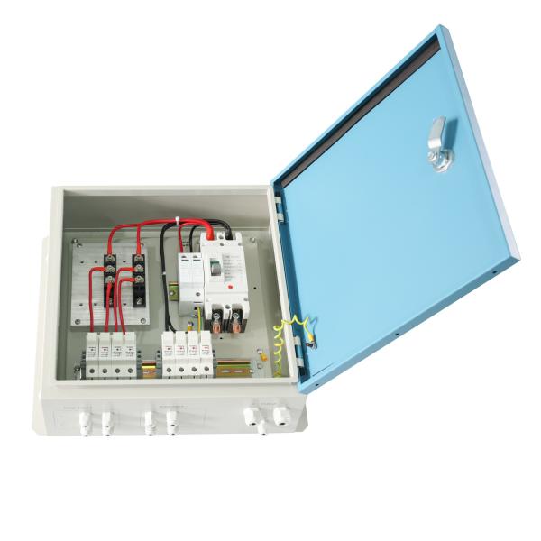 Quality 1000V 8 ~ 24 Strings IP65 DC PV Aluminum Combination Lock Box Combiner Box for Solar Energy System, Solar Panel for sale