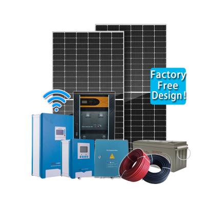 China 20kw Systems Solares Products Generator Full Kit Lithium Batteries for Farm Complete Home 30kw Solar System for sale