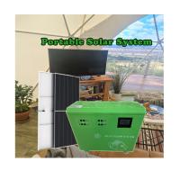 Quality Portable off Grid Solar Generator Bank Power System with Solar Panel Solar for sale