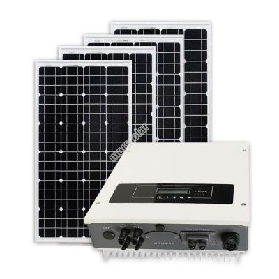 China Best Price Complete Design Hybrid Home Solar Home System 5KW on Grid Solar Energy Systems 5000W Solar Roof for Home for sale
