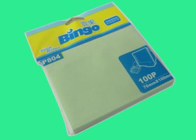 China simple post it notes pastel green 3 x4 inch pastel memo pads for easy use for sale