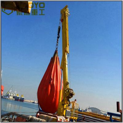 China 1 Ton Telescopic Boom Engine Marine Crane Marine Ship Crane for sale