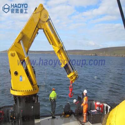 China Marine Knuckle Boom Offshore Crane Manufacturers Marine Ship Crane for sale