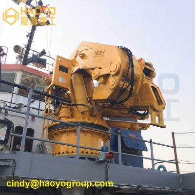 China Folding Boom Marine Crane&Deck Equipment Offshore Crane for sale