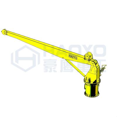 China Fixed Cargo Ship to Shore Professional Marine Cranes Cost Marine Ship Crane for sale