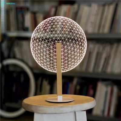 China 3D Vision LED Wooden Lamp China Factory Cheap Prices for Sales for sale