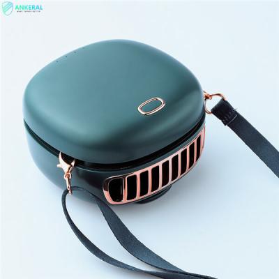 China Buy Portable Bladeless Mini Neck Fan 3 Level Speed High Quality for Promotional Gift for sale