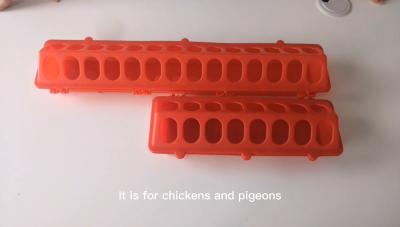 China poultry farm equipment manual feeder plastic chicken feeder for sale