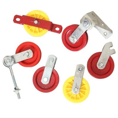 China Fengmu Plastic Pulley For Poultry Drinking Line Chicken Drinking System Nipple Drinker for sale