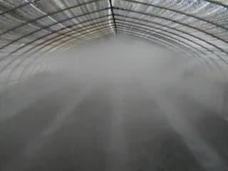 China Farming equipment poultry house cooling fog line pig house misting line high pressure atomizer for sale