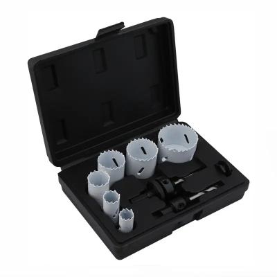 Quality 9PC Bi Metal Hole Saw Kit 22-64mm M42 HSS Co8% Teeth Material for sale
