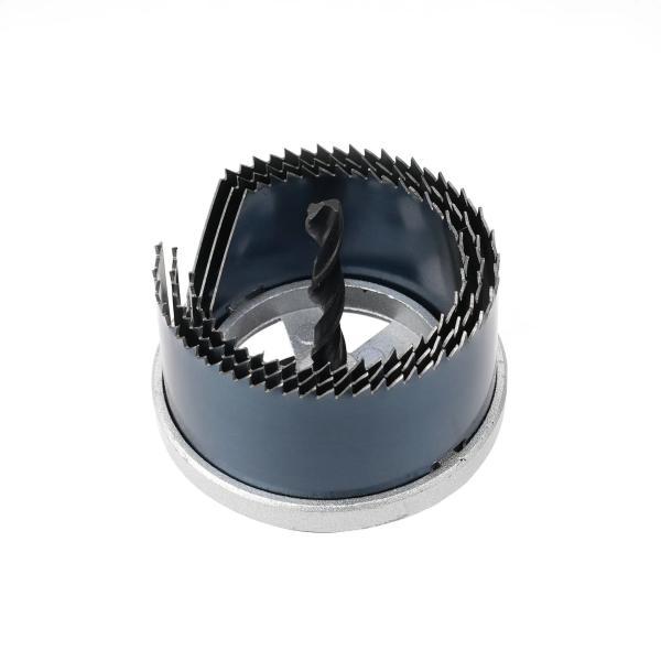 Quality 2inch 3Pcs 65mn Steel Wood Hole Saw Kit For Cutting Neat Holes In Wood for sale