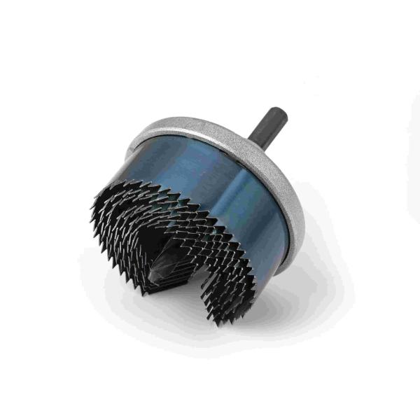 Quality 1.2inch 7Pcs 65mn Steel Wood Hole Saw Kit Hex Shank Type HRC38-42 for sale