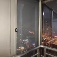 China Hennesa Aluminium Profiles Roller Screen Single Hung Windows H2 for sale