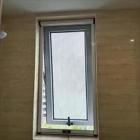 China Heat Insulation Retractable Screen Window Thermal Break Roller Screen Door for sale